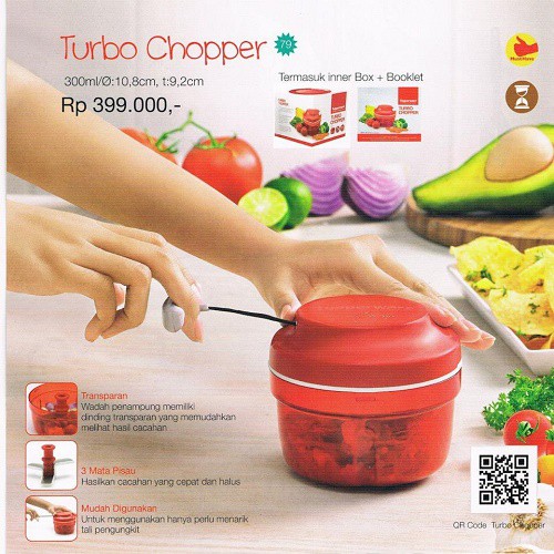 Jual Turbo-Chopper-Tupperware | Shopee Indonesia