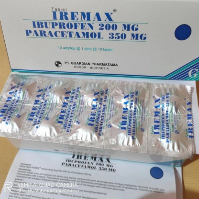Jual Iremax 200 mg Strip Isi 10 Tablet | Shopee Indonesia