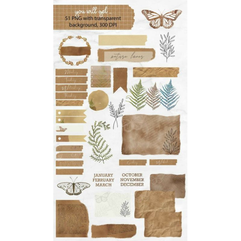 Jual sticker aesthetic / sticker catatan | Shopee Indonesia