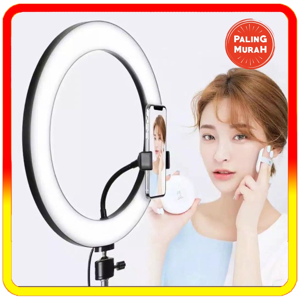 Jual CL - RINGLIGHT SELFIE LED 26 CM/ RING LIGHT LIVE STREAMING TIKTOK ...