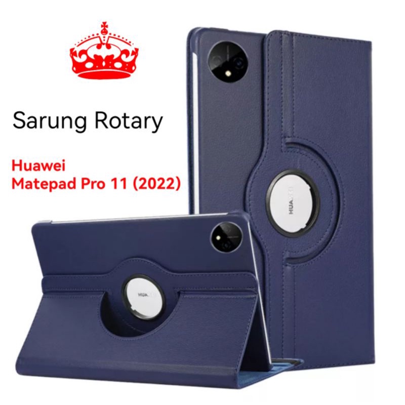 Jual sarung Rotary Huawei Matepad Pro 11 2022 Casing Cover leather case ...
