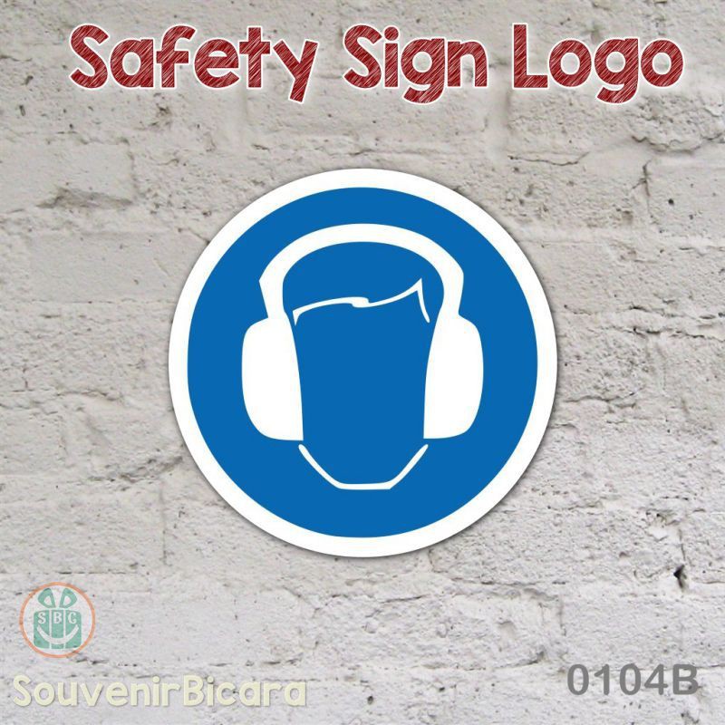 Jual Custom Logo Simbol Safety Sign Label Petunjuk K3 EESH - Gunakan ...