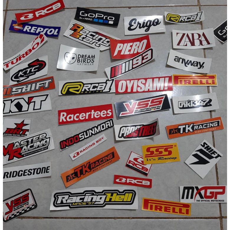 Jual Stiker Racing / Stiker motor | Shopee Indonesia