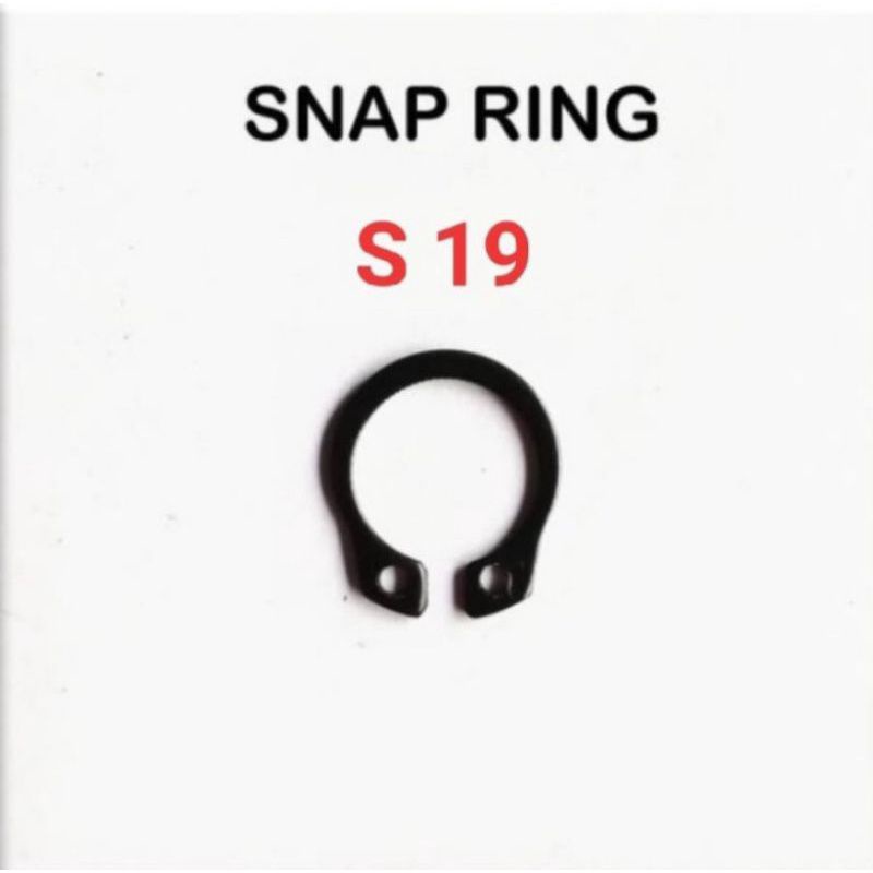Jual Snap Ring Gear Depan Yamaha SNAPRING S19 termurah | Shopee Indonesia