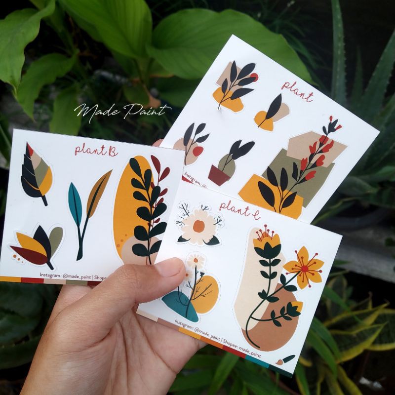 Jual Sticker Plant | Shopee Indonesia
