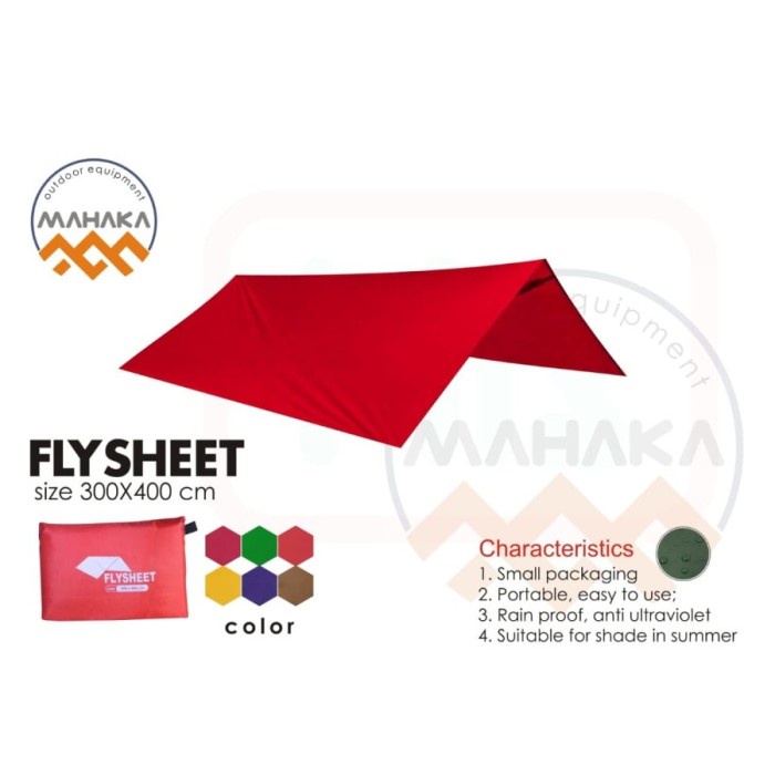 Jual [READY] Flysheet 2X3 - Fly Sheet Tenda Camping [SK74] | Shopee ...