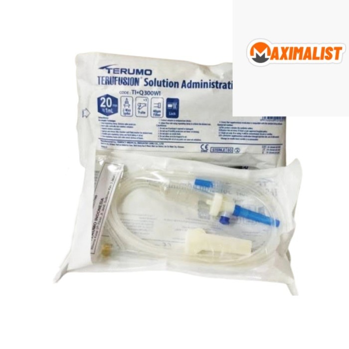 Jual ECERAN - Infus Set Dewasa Terumo - Infuset Dewasa Terumo ...