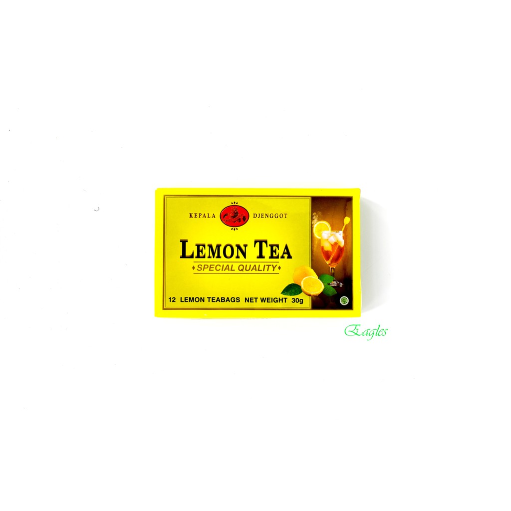 Jual Teh Lemon tea cap Kepala djenggot solo 12 teabags seduh premium ...