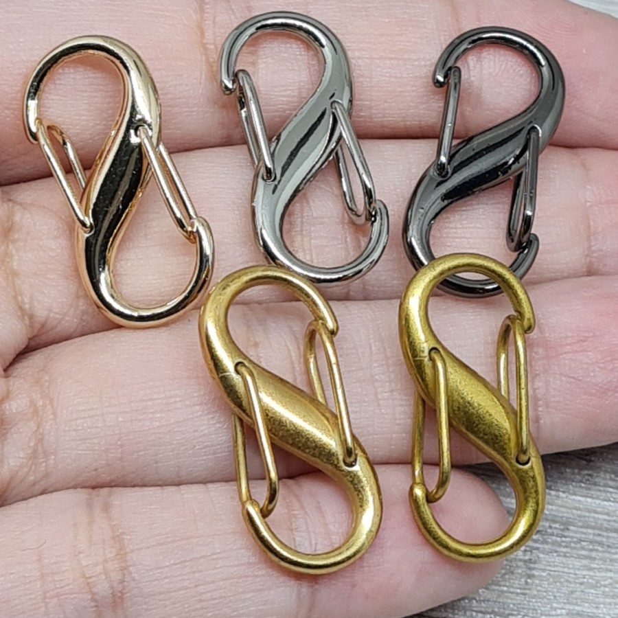 Jual S Chain Strap connector / kait sambungan rantai tali tas | Shopee ...