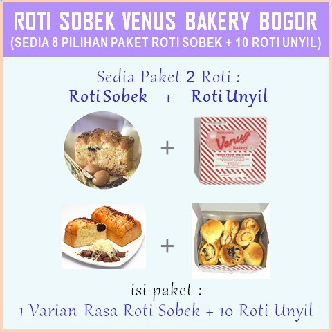 Jual ROTI SOBEK Venus Bakery Bogor (PRODUK LAIN DARI PRODUSEN ROTI ...