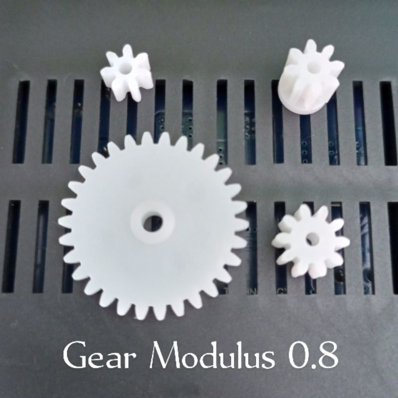 Jual Pinion Gear RC Modulus 0.8 7T 8T 10T 30T | Shopee Indonesia
