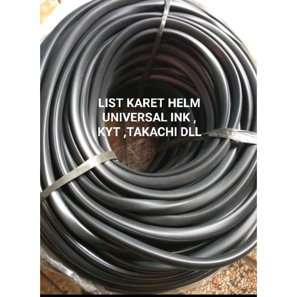 Jual LIST KARET HELM INK , KYT DAN UNIVERSAL ( UNTUK HALFACE DAN ...