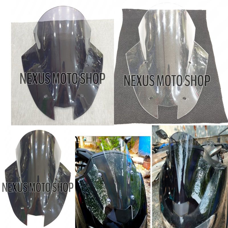 Jual Windshield Nmax New Windshield Tdr Jenong New Nmax Visor Tdr 3mm