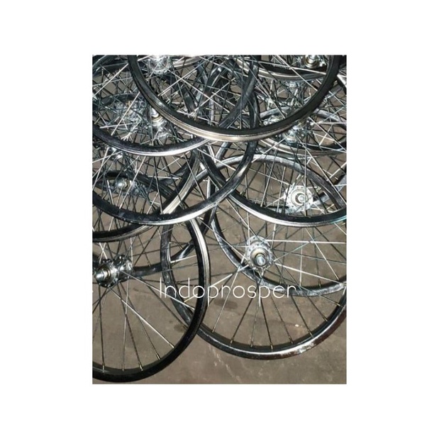 Jual Rims Velg Sepeda Set Ukuran 18 inch Besi Rakit Siap Pakai | Shopee ...