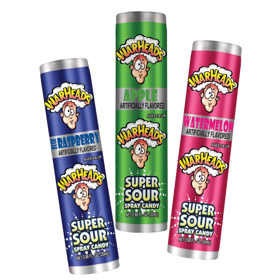 Jual [Permen Import] Warheads Super Sour Spray Candy/Permen Asem ...