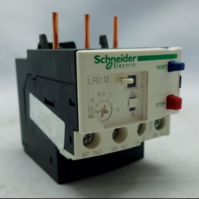 Jual TOR / Thermal Overload Relay Schneider LRD12 5,5A - 8A | Shopee ...