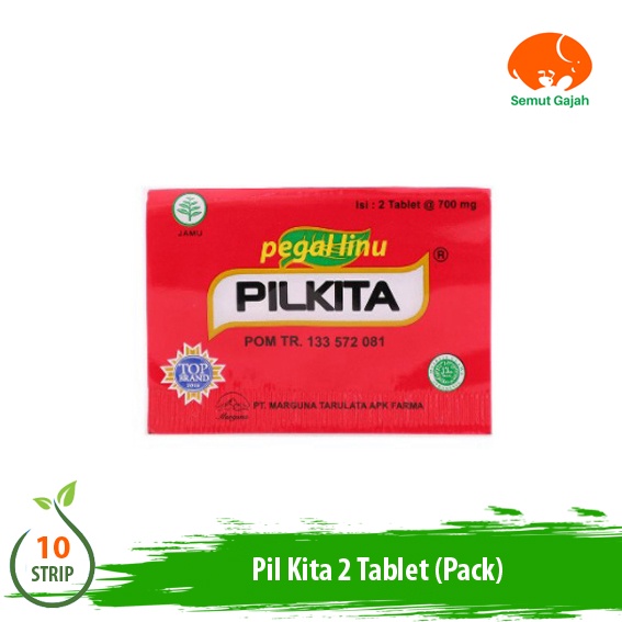 Jual Pil Kita 2 Tablet Pack (Isi 10 Strip) | Shopee Indonesia