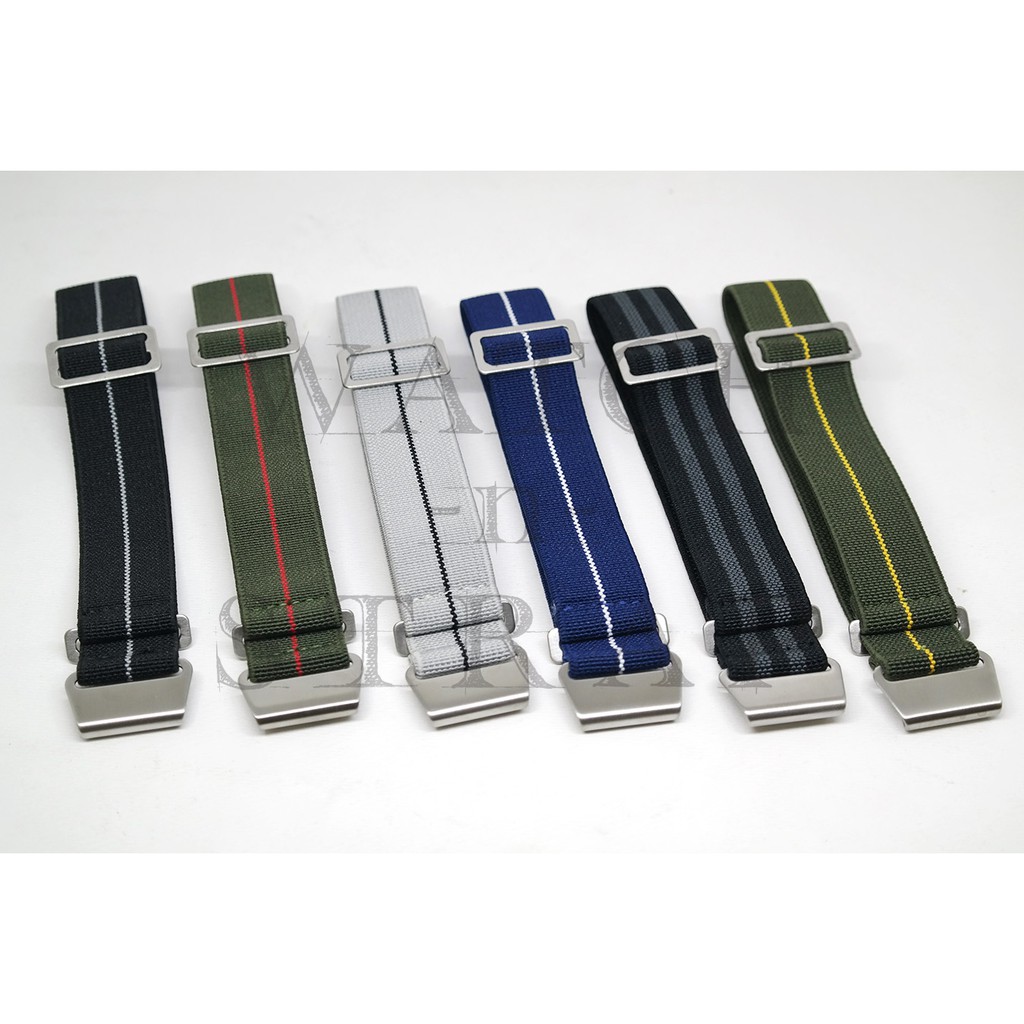 Jual French Marine Nationale Diver Parachute Parasut Elastic Nato Strap ...