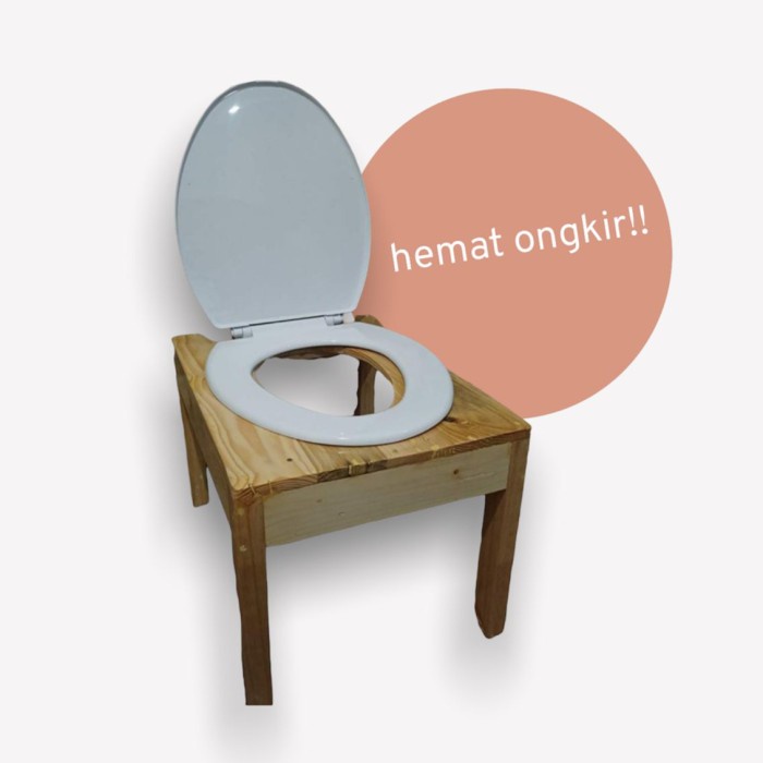 Jual Kursi Kayu - Kursi Wc Kloset Toilet Jongkok Duduk Portable (New ...