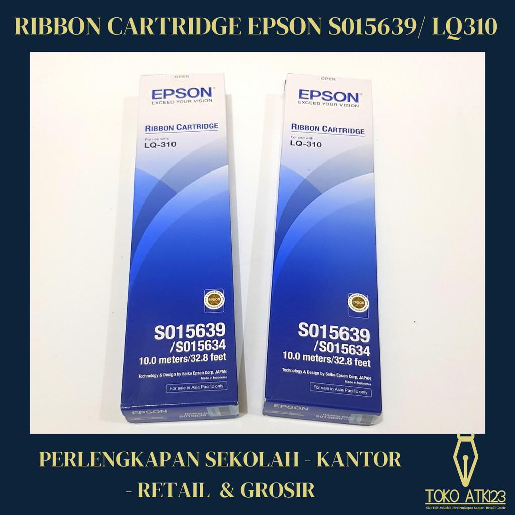Jual Ribbon Cartridge / Pita Printer Epson LQ-310 ORIGINAL | Shopee ...