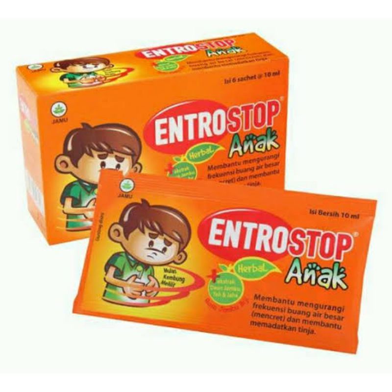 Jual ENTROSTOP ANAK PER BOX (Isi 6 Sachet) | Shopee Indonesia