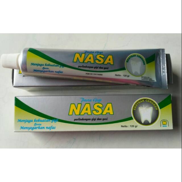 Jual Pasta gigi Nasa Original (bonus sikat gigi) | Shopee Indonesia
