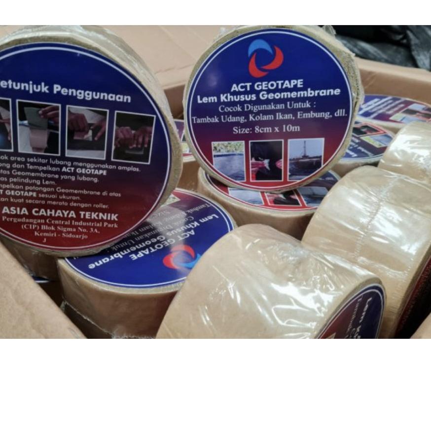 Jual Promo - ACT Geotape Lem khusus Geomembrane atau Plastik Terpal ...