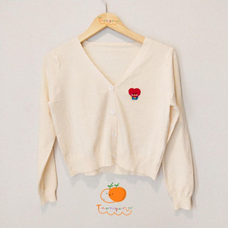 Jual BTS BT21 Knit Cardigan | Shopee Indonesia