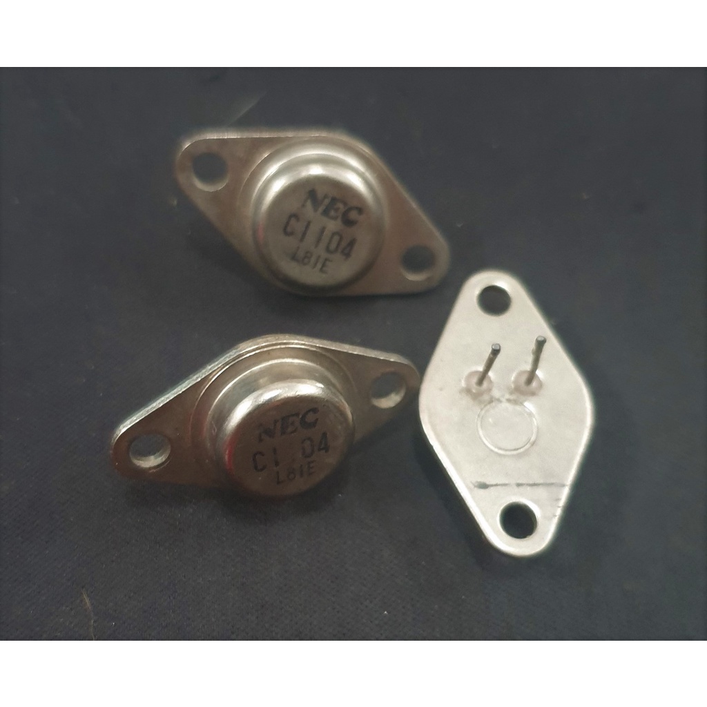 Jual Transistor C1104 Silicon NPN 300V 700mA Original NEC Model Jengkol ...