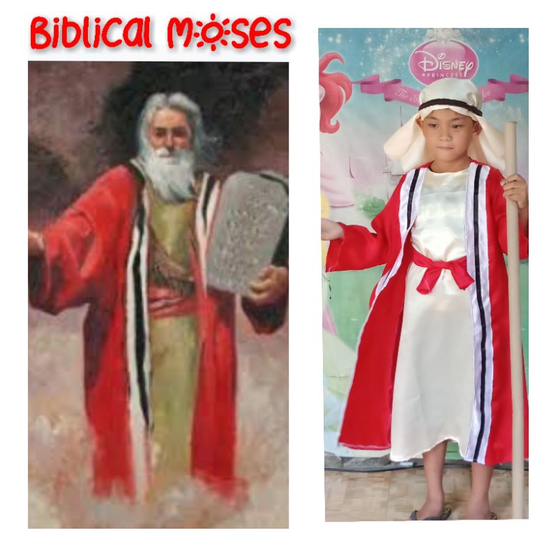 Jual Kostum Nabi Musa Cosplay Biblical Moses Dewasa Dan Anak | Shopee ...