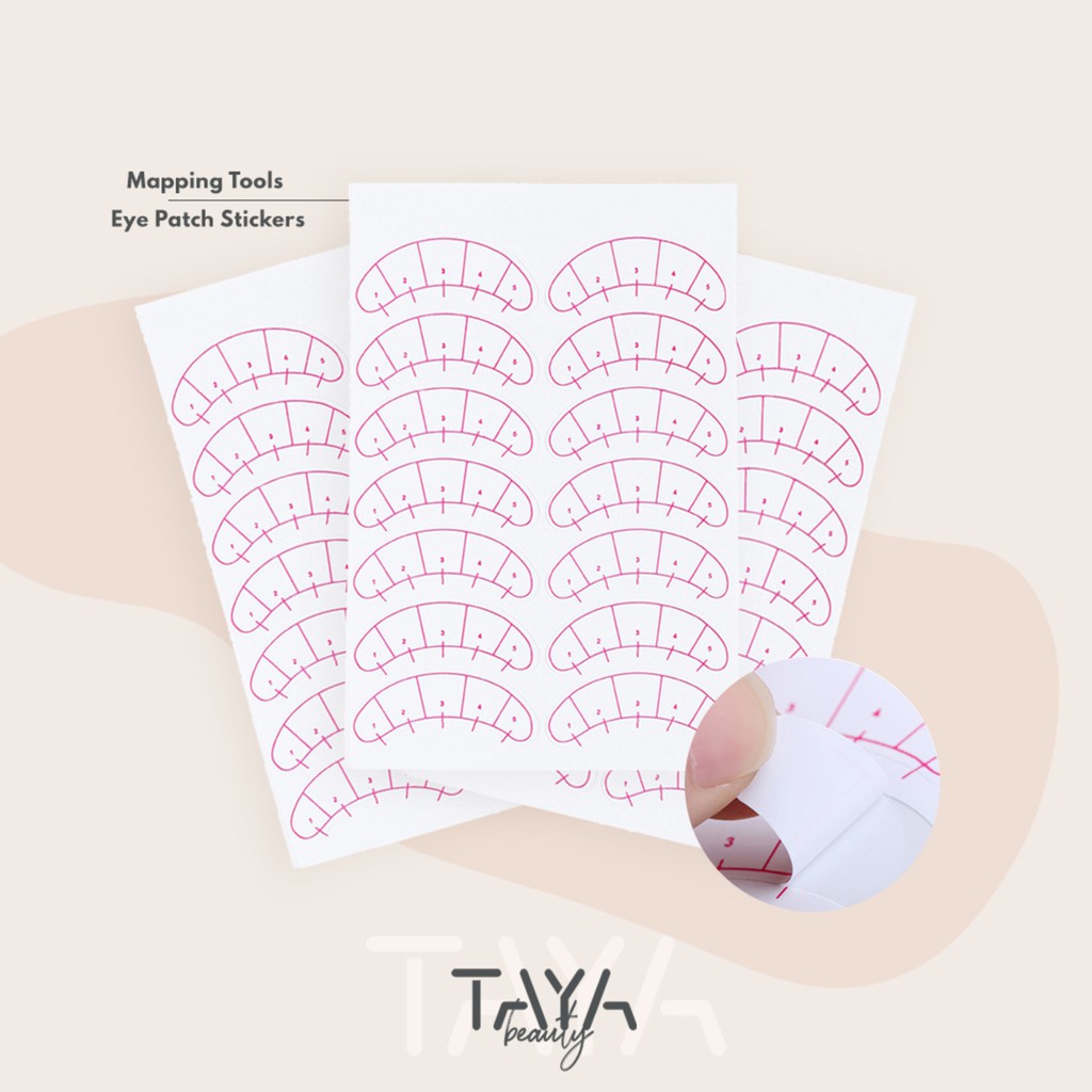 Jual Mapping Tools Eye Patch Sticker (10 sheets) | Shopee Indonesia