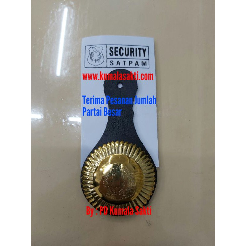 Jual Tanda Jabatan Satpam Security-Rompi Topi Jaring Satpam Security ...