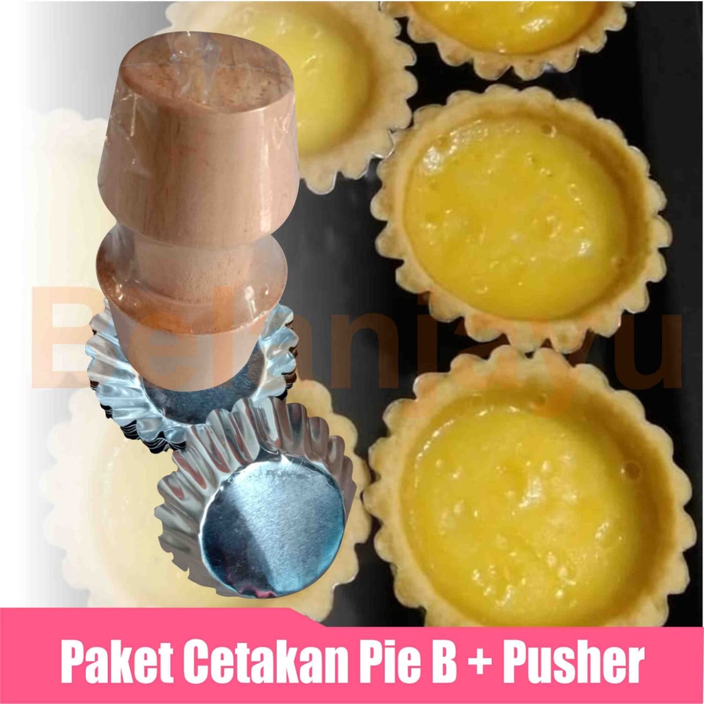 Jual [COD] Cetakan Pie Ukuran Dengan Pusher (Kayu Penekan Pie) | Shopee ...