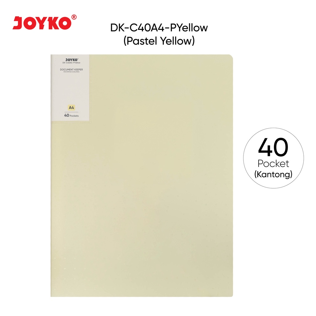 Jual DKA4 Document Keeper Clear Holder Map File Dokumen Folder Joyko ...
