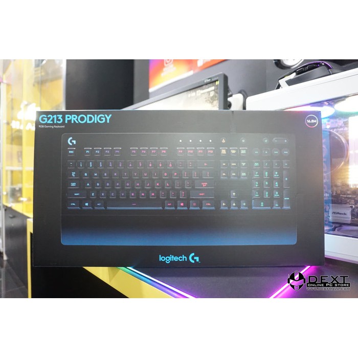 Jual Logitech G213 Prodigy Gaming Keyboard | Shopee Indonesia