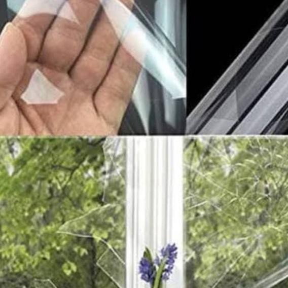 Jual KMW Sticker/stiker kaca film clear atau transparan , | Shopee ...