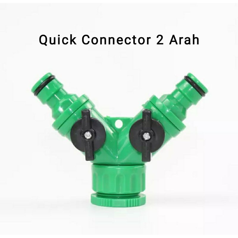 Jual SPLITTER Y Kran Y Konektor Selang 2 Arah Sambungan Selang ...