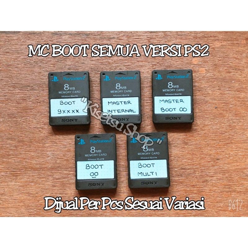 Jual MEMORY CARD / MC BOOT PS2 SEMUA SERI / UNIVERSAL 10RB 15RB 18RB PS2 SLIM 90RB DLL | Shopee ...