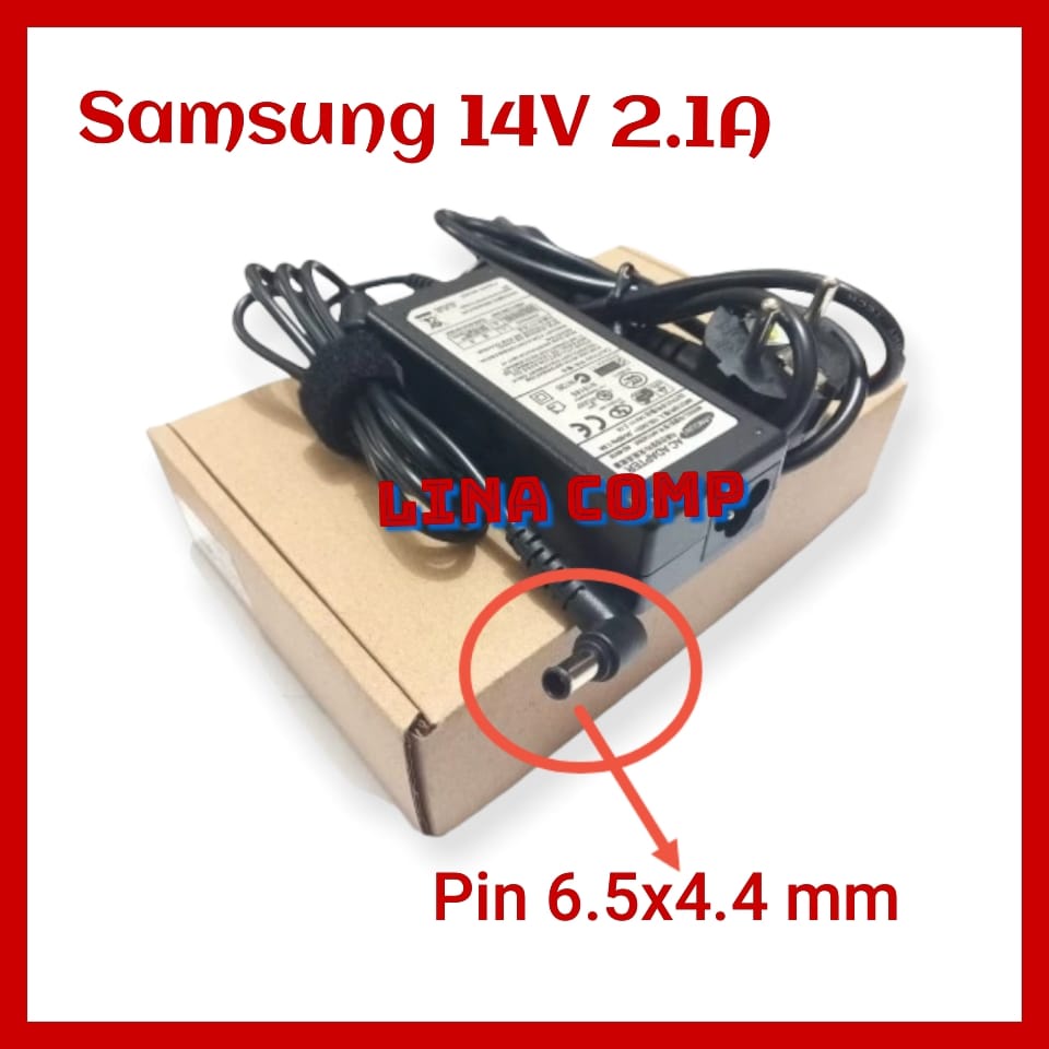 Jual Adaptor Monitor LCD LED SAMSUNG 14V 2.1A Free kabel power DAN ...