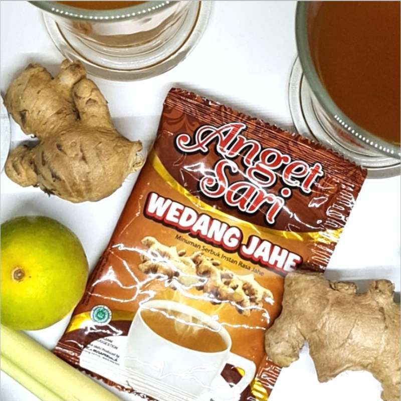Jual Anget sari wedang jahe minuman serbuk instan rasa jahe herbal ...