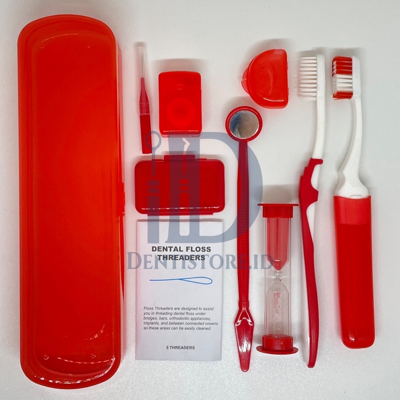 Jual Orthodontic Kit Dental Ortho Kit Cleaning Set Sikat Gigi Ortho ...