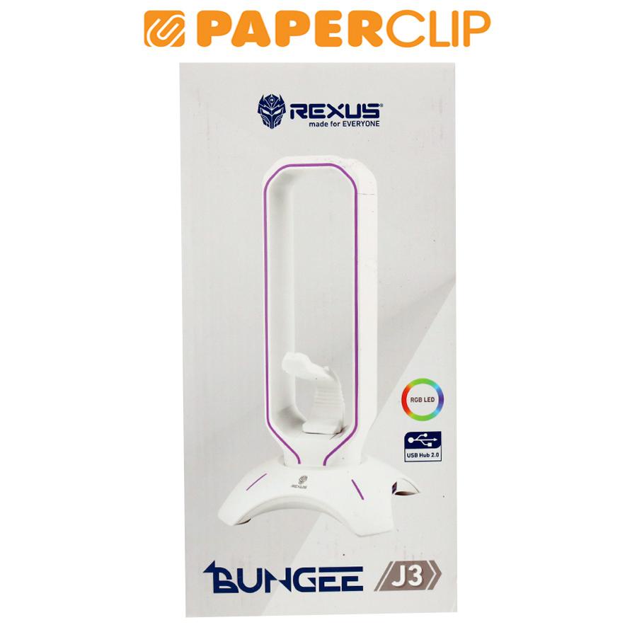 Jual HEADSET STAND REXUS J3 BUNGEE WHITE | Shopee Indonesia