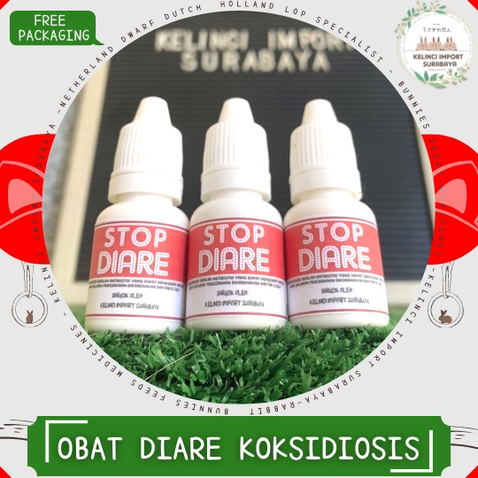 Jual Obat STOP DIARE Hewan Kelinci/Anjing/Kucing Racikan - 10ml ...