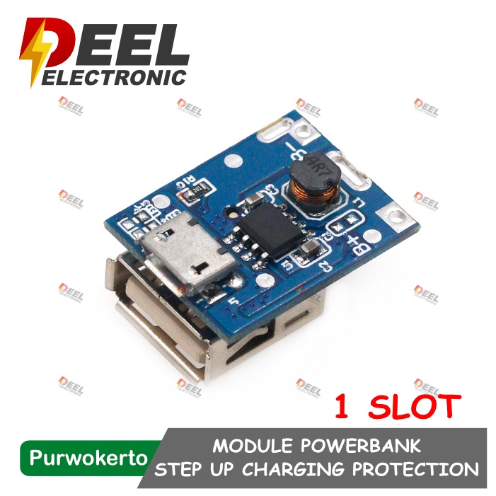Jual MODULE POWERBANK 134N3P 1 SLOT 5V 1A STEP UP CHARGING PROTECTION ...