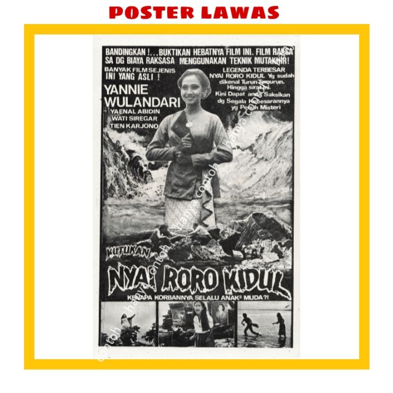 Jual poster film lawas nyai roro kidul | Shopee Indonesia