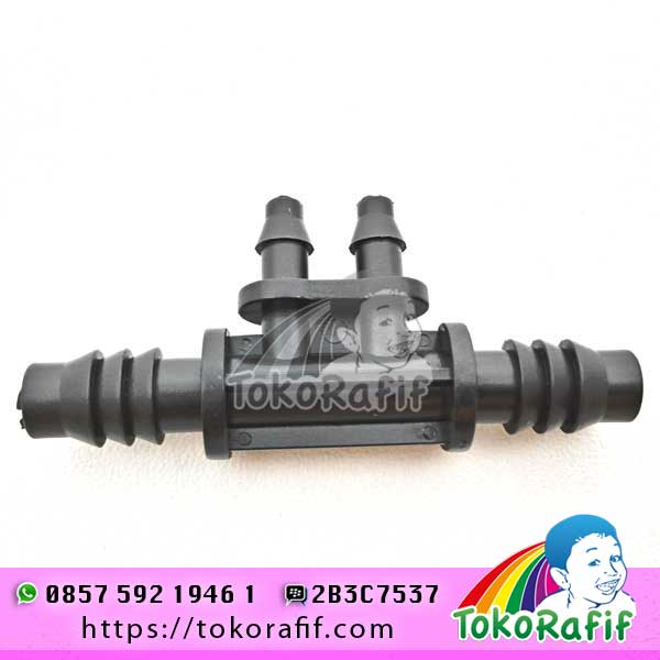 Jual Nepel Tee 12x7mm Double irigasi sprayer 11x7mm | Shopee Indonesia