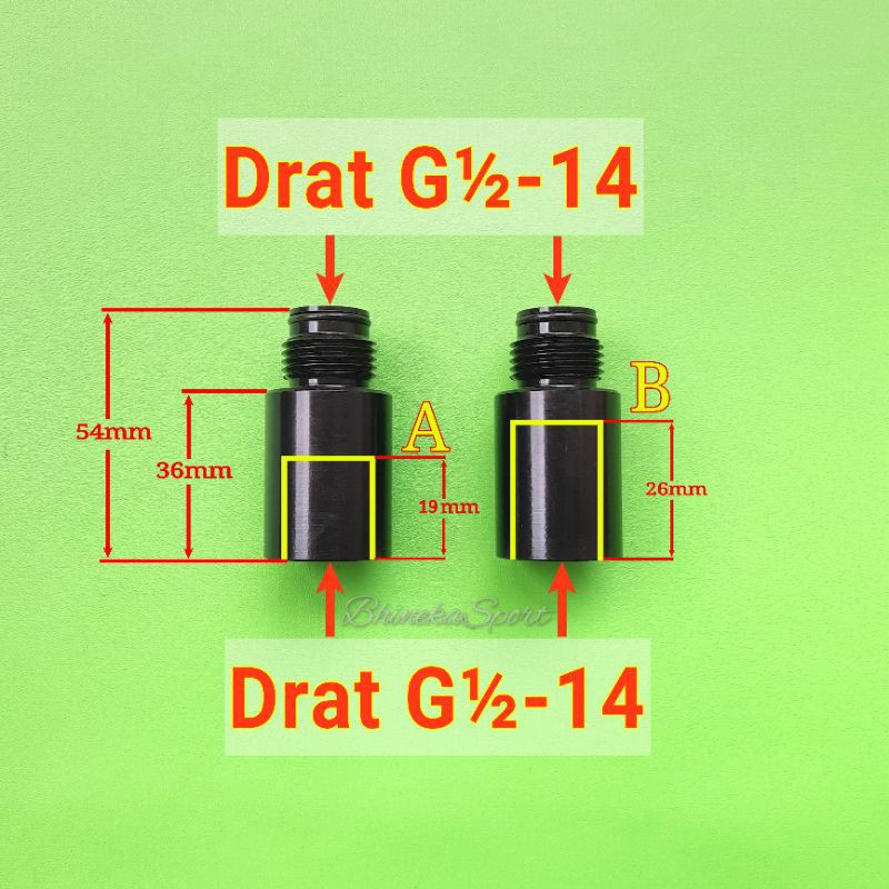 Jual Adaptor Regulator / Power Plenum Regulator Drat G1/2 ke G1/2 ...