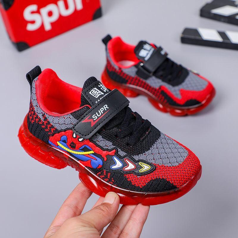 Jual Sepatu Sneakers Anak Laki-laki - SUPR SPIDERMAN 2 Shoes - Sepatu ...