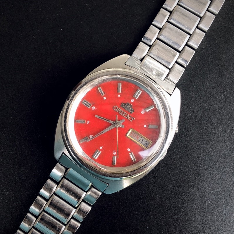 Jual ORIENT AUTOMATIC ORIGINAL | JAMTANGAN ORIENT RED DIAL | JAMTANGAN ...