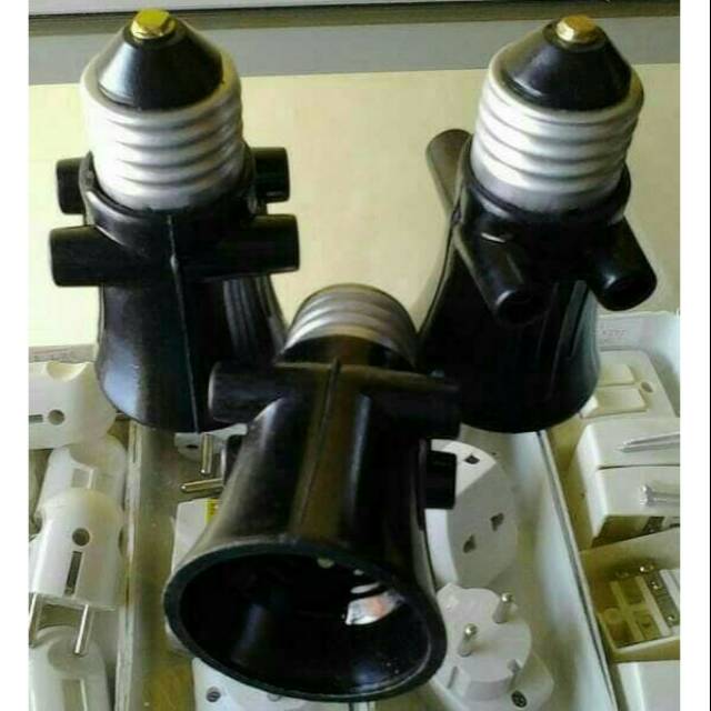 Jual Fitting lampu kombinasi cahaya | Shopee Indonesia